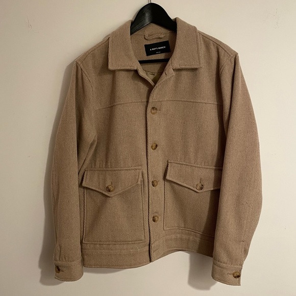 A Day’s March | Jackets & Coats | A Days March Shoulder Patch Wool ...